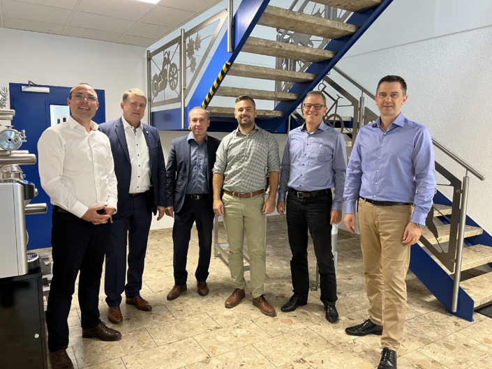 Visit of the Mayor - Sommer & Strassburger GmbH